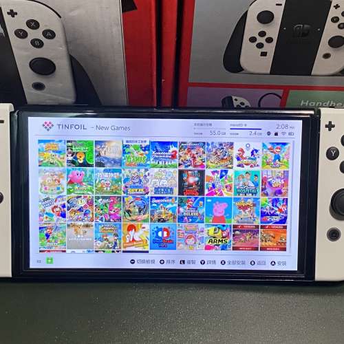 switch OLED全新機雙系統！全場銷量第一965好評！一年保！包散熱加強唔加價！穩定黑商店 網盤不停更新 game齊 - 二手或全新手提遊戲機, 遊戲機、模型 - DCFever.com