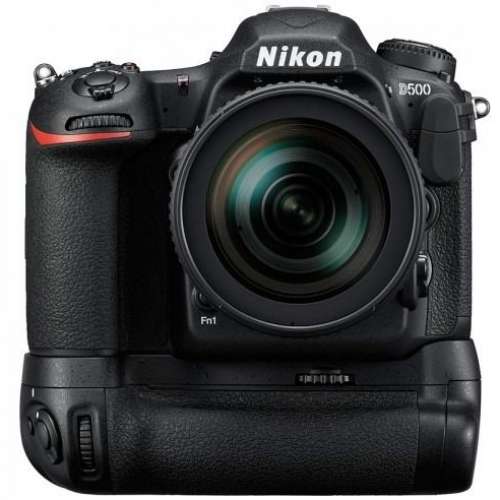 Nikon D500 + MB-D17 Grip Multi Battery Power Pack + 2x EN-EL18 Battery ...