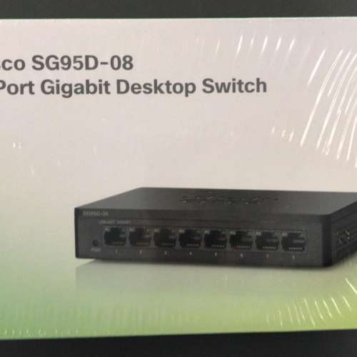全新 Cisco SG95D-08 8 Port Gigabit Desktop Switch - 二手或全新網絡/WIFI, 電腦 ...