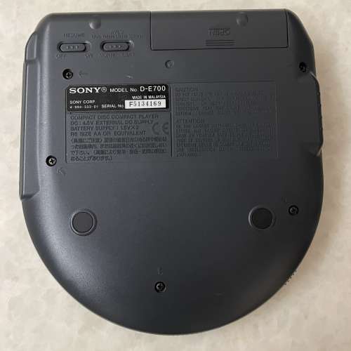 sony d-e700 discman walkman cd player 全正常 - 二手或全新隨身音響, 影音產品 - DCFever.com