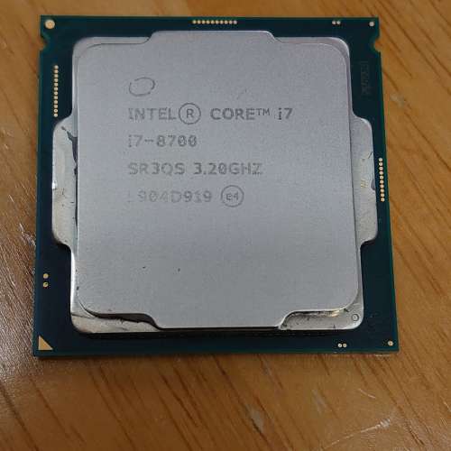 i7 8700 - 二手或全新CPU, 電腦 - DCFever.com