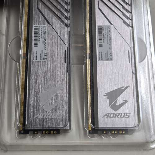 Gigabyte Aorus RGB DDR4 16GB RAM KIT - 二手或全新RAM 記憶體, 電腦 - DCFever.com