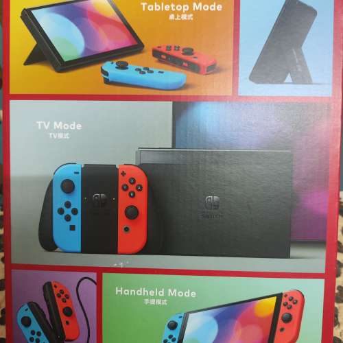 全新 有單Nintendo Switch Oled 紅藍款式 - 二手或全新手提遊戲機, 遊戲機、模型 - DCFever.com