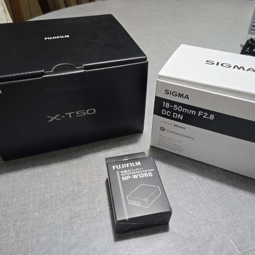 Fujifilm X-T50 + Sigma 18-50 F2.8 行貨 - 二手或全新無反相機, 攝影產品 - DCFever.com