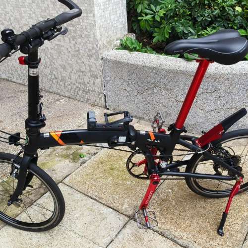 DAHON MU LX折疊車~PKA015 啞黑橙色 - 二手或全新單車, 單車及運動 - DCFever.com
