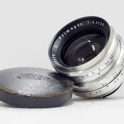 東德小廣角 Meyer Primagon 紅V 35mm f4.5 (非常新淨) - 二手或全新手動對焦鏡頭, 攝影產品 - DCFever.com