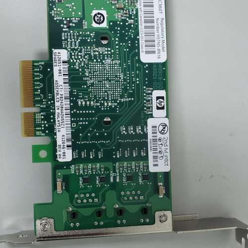 HP NC360T PCI Express Dual Port Gigabit LAN Card - 二手或全新網絡/WIFI, 電腦 ...