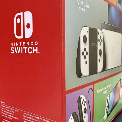 【全新】任天堂 Nintendo Switch OLED 7" 香港有保養 - 二手或全新手提遊戲機, 遊戲機、模型 - DCFever.com
