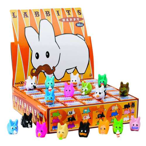 KOZIK X KIDROBOT HAPPY LABBITS MINI SERIES 全18種 - 二手或全新模型、Figure, 遊戲機、模型 - DCFever.com