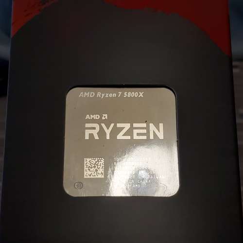 AMD Ryzen 7 5800x CPU - 二手或全新CPU, 電腦 - DCFever.com