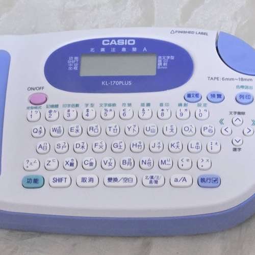 Casio KL170 plus 中英文標籤機 - 二手或全新家庭電器, 電器傢俱 - DCFever.com