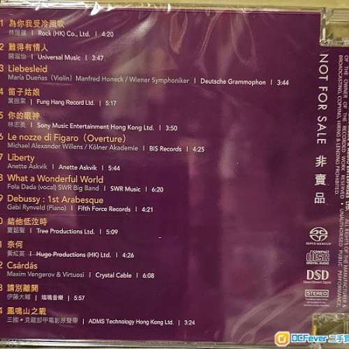 2024 AV Show 原音精選 SACD - 二手或全新影碟 CD, 影音產品 - DCFever.com