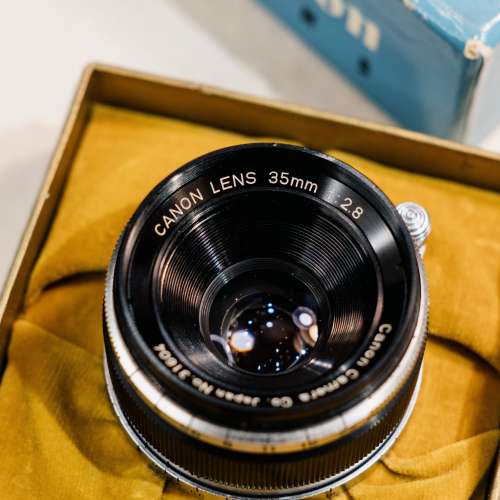 Canon LTM 35mm F2.8 連對號盒 - 二手或全新手動對焦鏡頭, 攝影產品 - DCFever.com