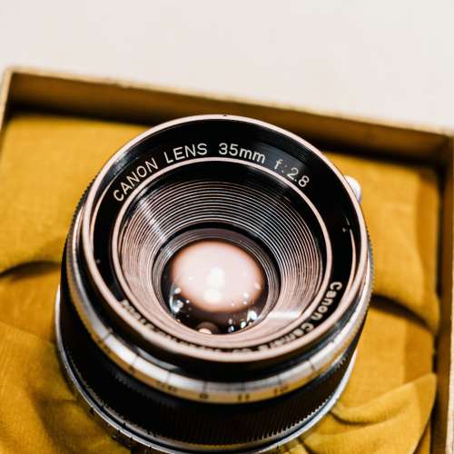 Canon LTM 35mm F2.8 連對號盒 - 二手或全新手動對焦鏡頭, 攝影產品 - DCFever.com