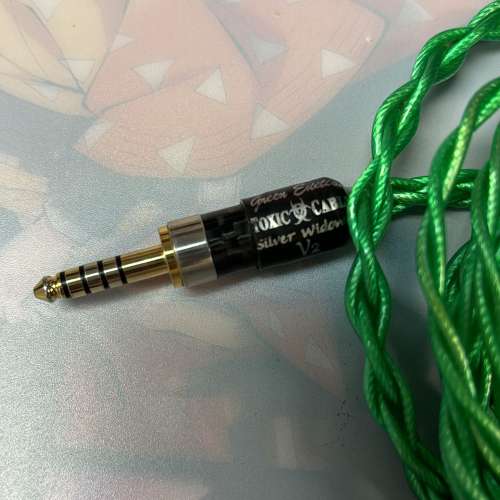 Toxic Cable Sw22 V2 cm 4.4 綠色 - 二手或全新Earphones, 影音產品 - DCFever.com