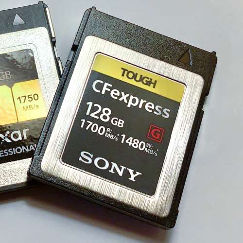 Sony Tough CEB-G Series CFexpress CFE Type B 記憶卡 128GB (CEB-G128) - 二手或全新記憶卡, 攝影產品 - DCFever.com