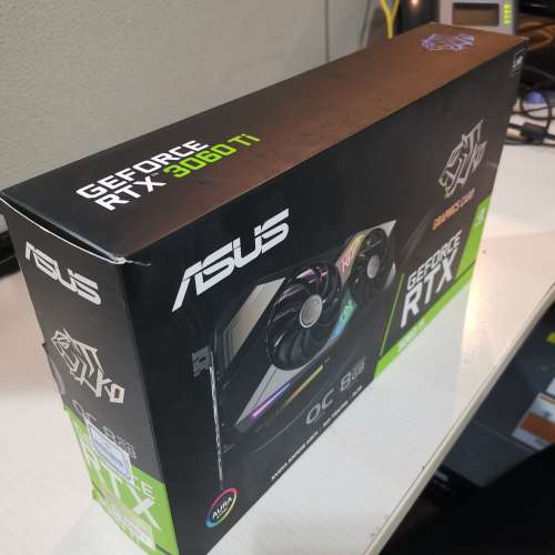 ASUS 華碩 KO-RTX3060TI-08G-V2-GAMING RTX3060TI 8GB GDDR6 OC EDITON 雙風扇顯示卡 - 二手或全新顯示卡, 電腦 - DCFever.com