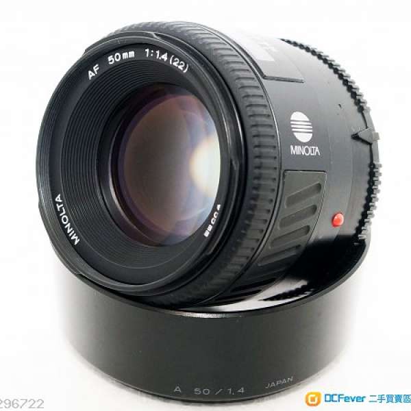 Minolta AF 50/1.4 New 版Full Frame 合Sony A mount, A99 II, LA-EA5 A74 ...