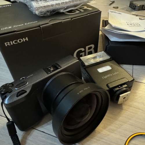 Ricoh GR3 Street Edition + Ricoh GW-3 Wide Angle - 二手或全新無反相機, 攝影產品 - DCFever.com
