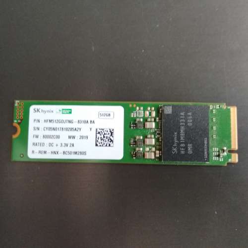SK HYNIX 512G m.2 nvme ssd - 二手或全新SSD/硬碟機, 電腦 - DCFever.com