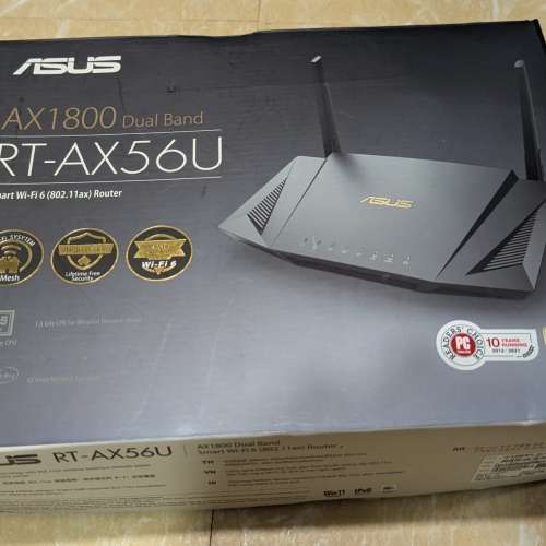 Asus Wireless Router RT-AX56U Wifi 6 802.11ax 無線路由器 - 二手或全新其它, 電腦 ...