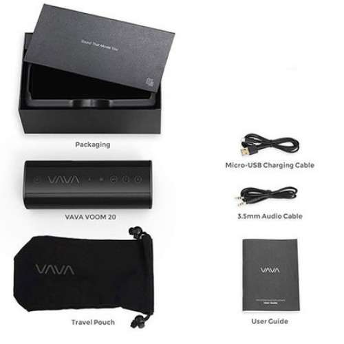 VAVA Voom 20 Bluetooth Stereo Portable Speaker - 二手或全新隨身音響, 影音產品 - DCFever.com