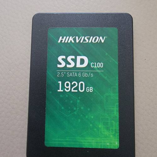 Hikvision 海康威視 C100 Series 2.5-inch SATA 6Gb/s SSD 1.92T (HS-SSD-C100 ...