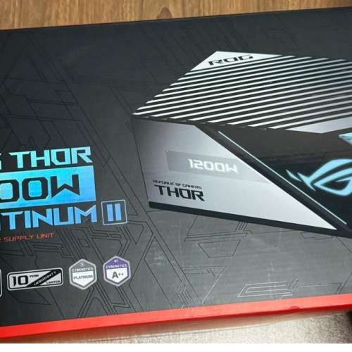 ROG-THOR-1200P2-GAMING ROG Thor II 1200W 白金牌 - 二手或全新機箱電源散熱, 電腦 ...