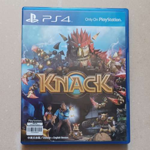 PS4 Game Disc - Knack 中英文合版 - 二手或全新Games / 遊戲, 遊戲機、模型 - DCFever.com