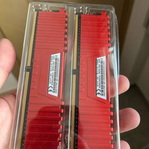 RAM DDR4 3000MHz 16GB(8Gx2) RED - 二手或全新RAM 記憶體, 電腦 - DCFever.com