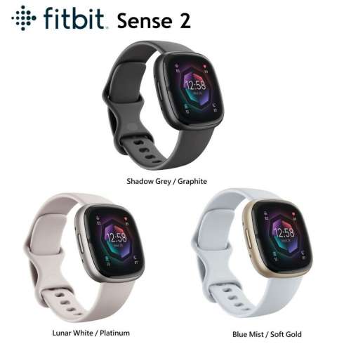 Fitbit Sense 2 Advanced Health and Fitness Smartwatch運動智慧手錶,ECG App,膚電 ...