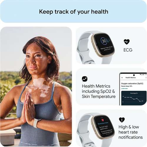 Fitbit Sense 2 Advanced Health and Fitness Smartwatch運動智慧手錶,ECG App,膚電 ...