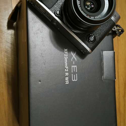 Fujifilm XE3 + XF23f2 套裝 單機$3600 - 二手或全新數碼相機, 攝影產品 - DCFever.com