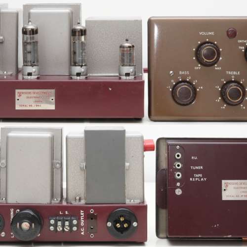 1952年(95新)Rogers RD Junior全原裝前後級一對(音質外觀均完美)收藏實用兩相宜 - 二手或全新擴音機, 影音產品 ...