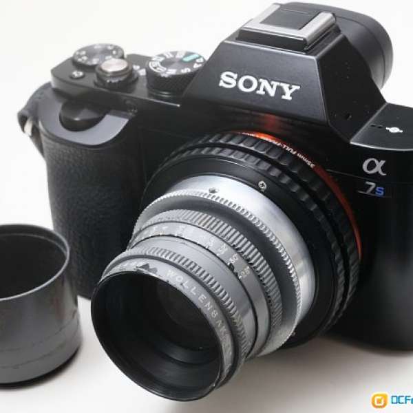 Wollensak Fastax-Raptar 50/2(35mm大電影鏡改A7)立體感強烈，散景百看不厭 Fujifilm A7R合用 ...