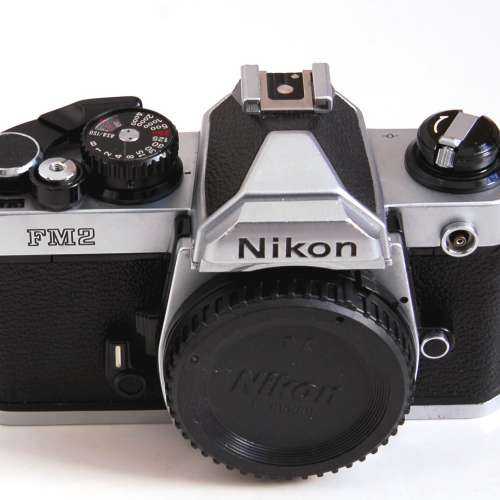 NIKON FM2N body with Nikon MD-12 捲片器 (Motor Drive) - 二手或全新菲林相機, 攝影產品 - DCFever.com