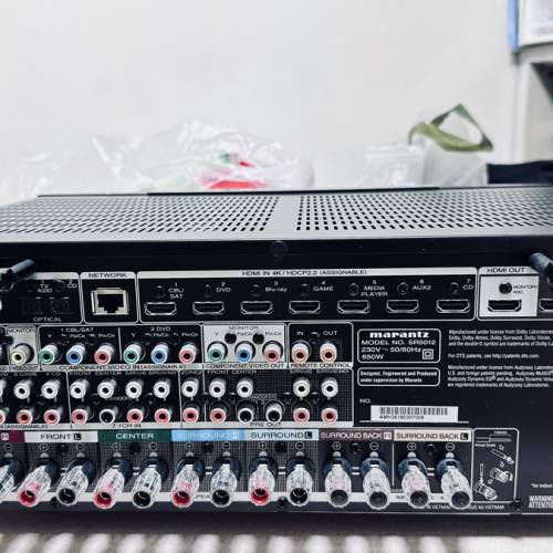 Marantz SR5012 4K Atmos Amp.$1,600 - 二手或全新擴音機, 影音產品 - DCFever.com