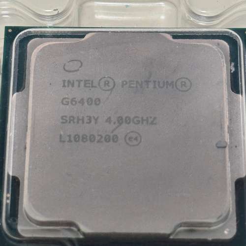 G6400 4.00GHz cpu - 二手或全新CPU, 電腦 - DCFever.com