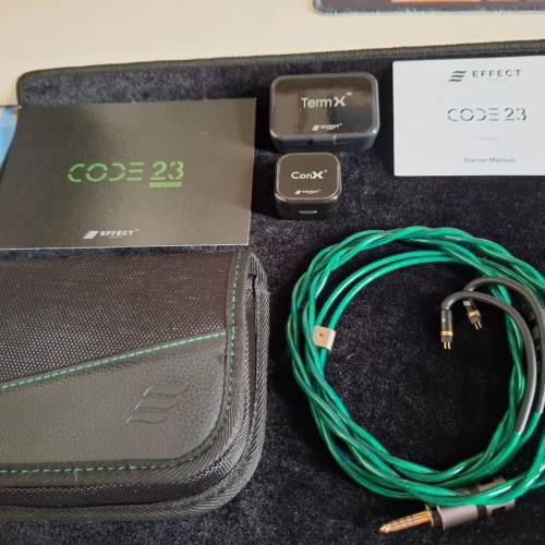 effect audio code 23綠色限量版 - 二手或全新影音線材, 影音產品 - DCFever.com
