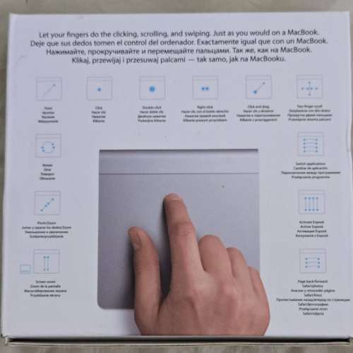 APPLE MAGIC TRACKPAD 1 A1339 - 二手或全新鍵盤滑鼠, 電腦 - DCFever.com