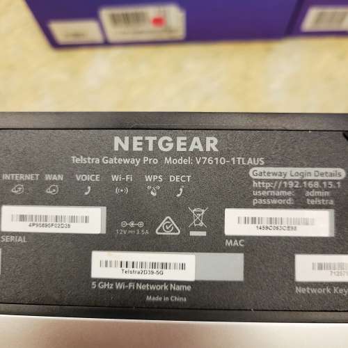 庫存全新企業級NETGEAR V7610 AC2800 WiFi路由器 - 二手或全新網絡/WIFI, 電腦 - DCFever.com