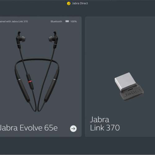 Jabra Evolve 65e + Link 370 - 二手或全新Earphones, 影音產品 - DCFever.com
