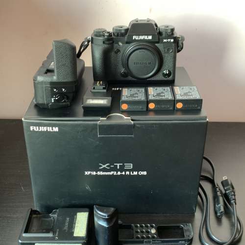 Fujifilm XT3 with Box, Grip and more - 二手或全新無反相機, 攝影產品 - DCFever.com