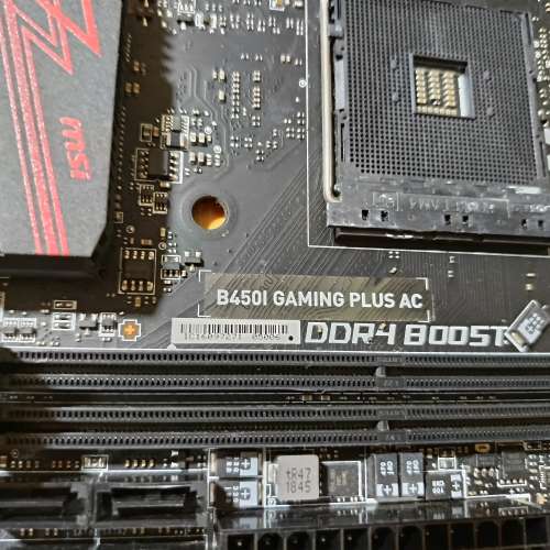 (新淨) MSI B450I GAMING PLUS AC底板 (運作正常) - 二手或全新底板, 電腦 - DCFever.com