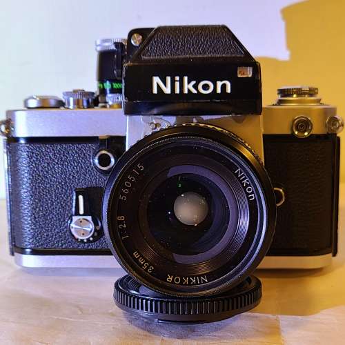 nikon F2相机十nikon 35mm f2.8鏡頭 - 二手或全新菲林相機, 攝影產品 - DCFever.com