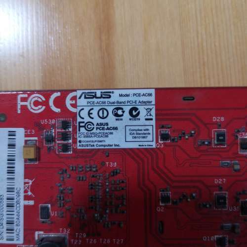 Asus PCE-AC66 (雙頻 AC1750 無線 PCIe 介面卡 - 二手或全新網絡/WIFI, 電腦 - DCFever.com