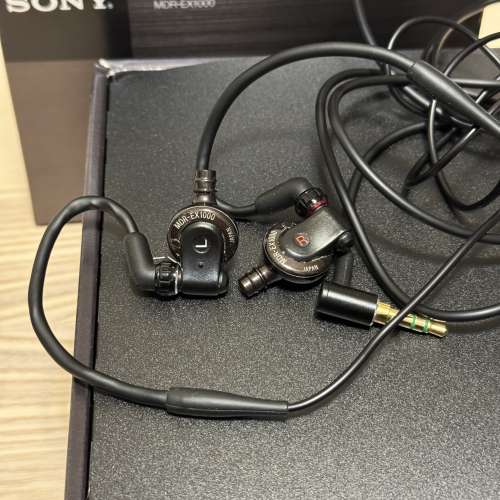 Sony MDR EX-1000 in-ear monitor earphones full set - 二手或全新Earphones, 影音 ...