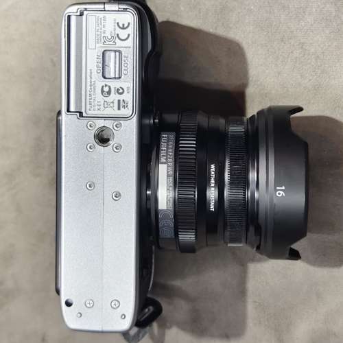 FUJIFILM XE1 X-E1 silver 淨機身 不包含 16/2.8 R WR XF FX 16 16MM - 二手或全新無反相機, 攝影產品 - DCFever.com