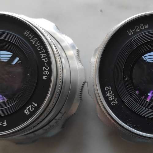 industar 26m 52/5cm/2.8 L39 not m42 - 二手或全新手動對焦鏡頭, 攝影產品 - DCFever.com