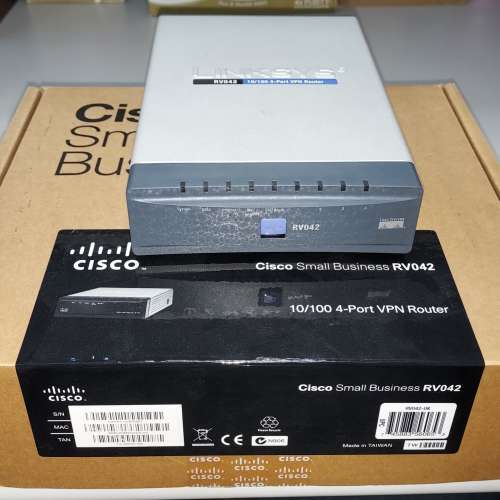Cisco Small Business RV042 VPN Router Firewall - 二手或全新網絡/WIFI, 電腦 ...